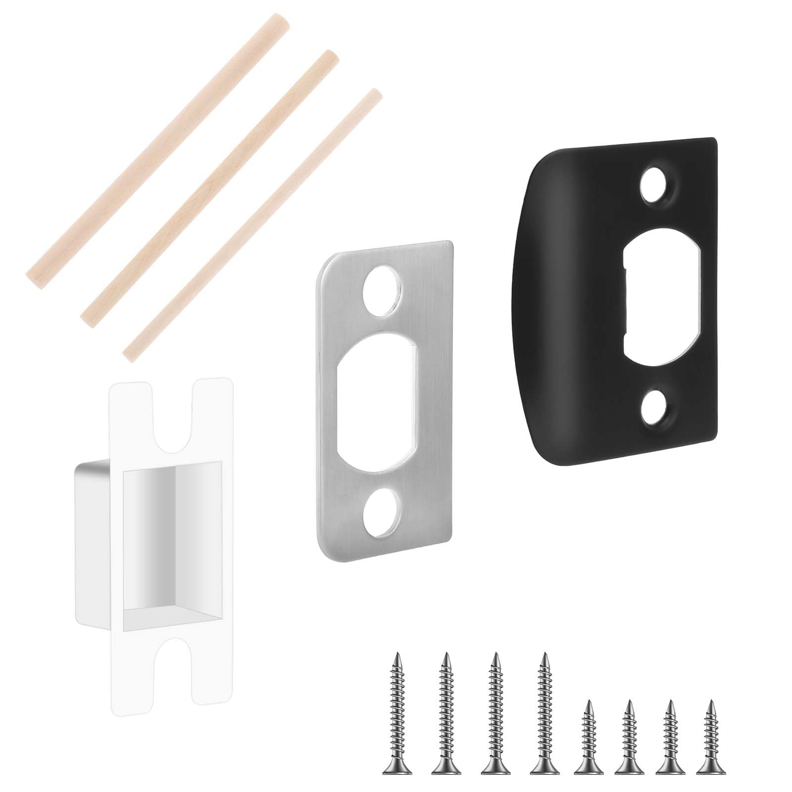 Door Strike Plate Shim Door Latch Spacer Shim Deadbolt Shim Strike ...