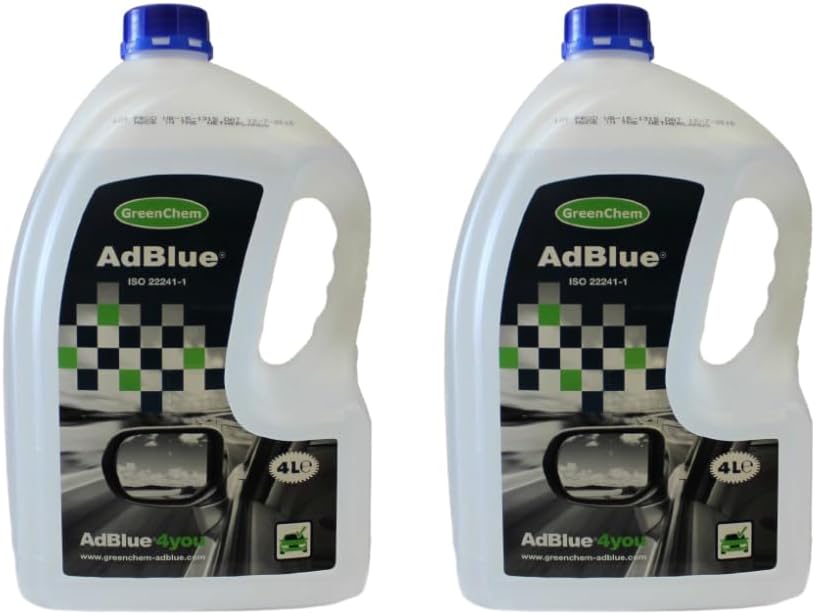 GreenChem AdBlue 4 Litres x2 Diesel Engine Fuel Additive for Emission ...