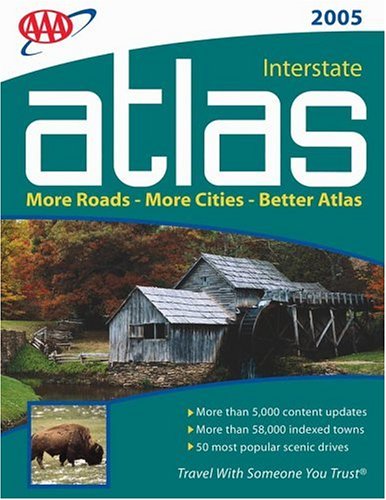 Amazon | AAA 2005 Interstate Road Atlas: United States / Canada ...