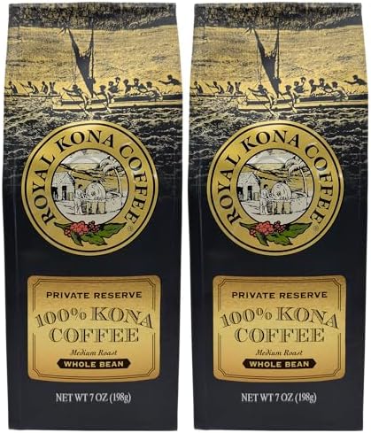 Amazon.com : ROYAL KONA COFFEE Whole Bean - 100% Hawaiian Kona Coffee ...