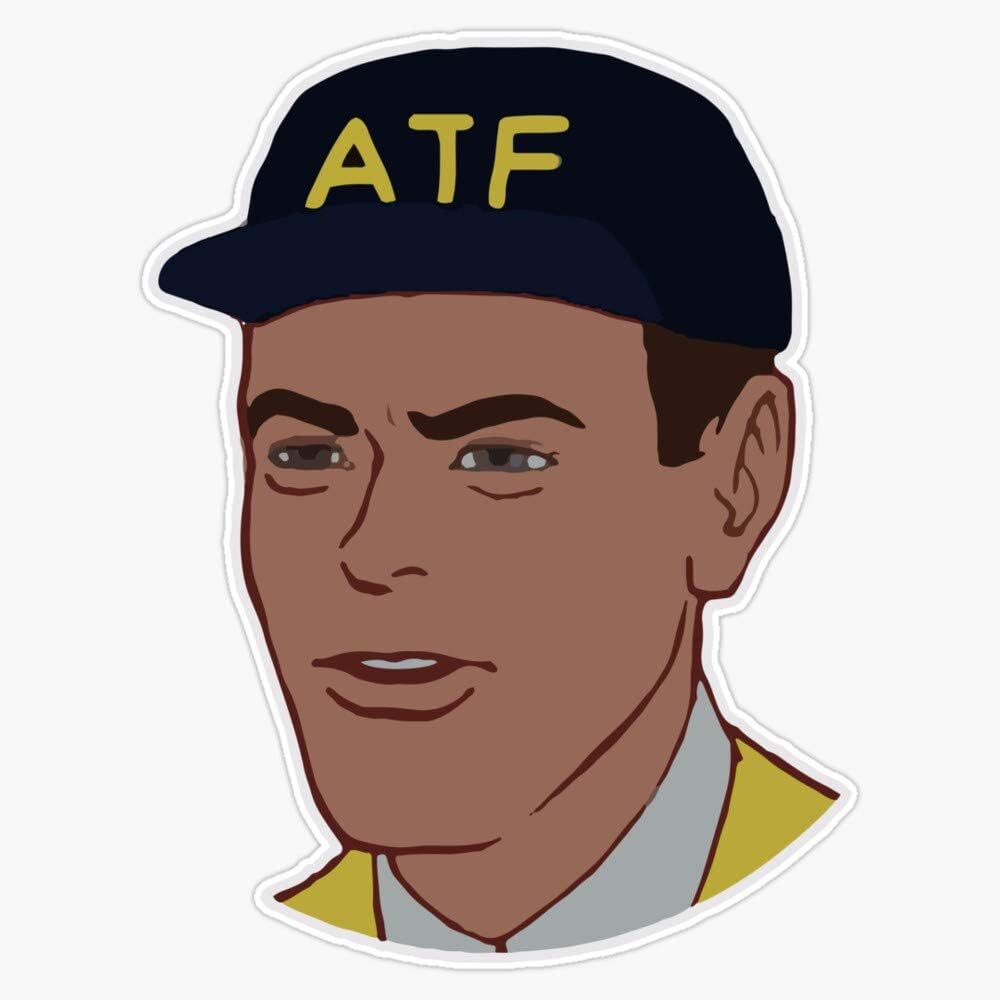 Amazon.com - ATF Guy Sticker Vinyl Bumper Sticker Decal Waterproof 5"