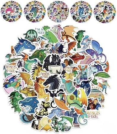 Amazon.com - Whiteout - Wof Wings Of Fire Sticker Bumper Sticker Vinyl ...