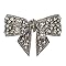 Amazon.com: DIY Craft Knot Bow Patches with Crystal Rhinestone Applique ...
