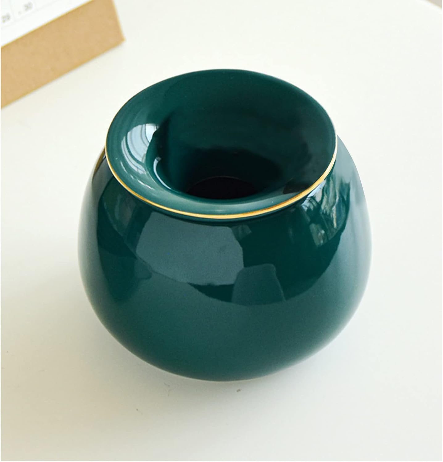 Amazon.com: Decorative Jars, Ceramic Storage Box, Home Kitche,Handmade ...