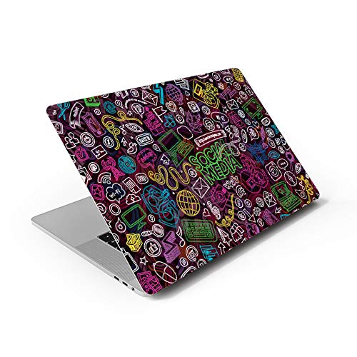 AH Decals Laptop Skins Graffiti Print Stickers PVC Vinyl Decal Cover ...