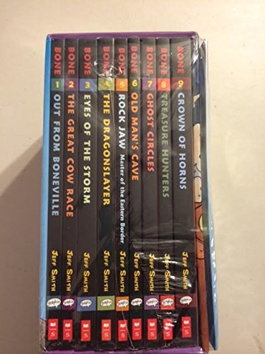 Bone Box Set: Books #1 -9 Plus Inflatable Bone: Jeff Smith ...