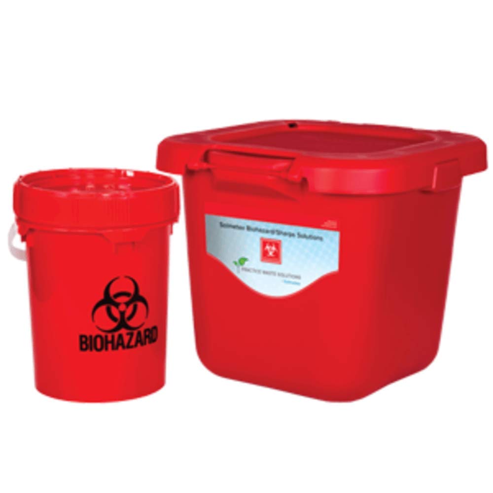 Amazon.com: 20 Gallon Bio-Hazard & Sharps Container Disposal : Health ...