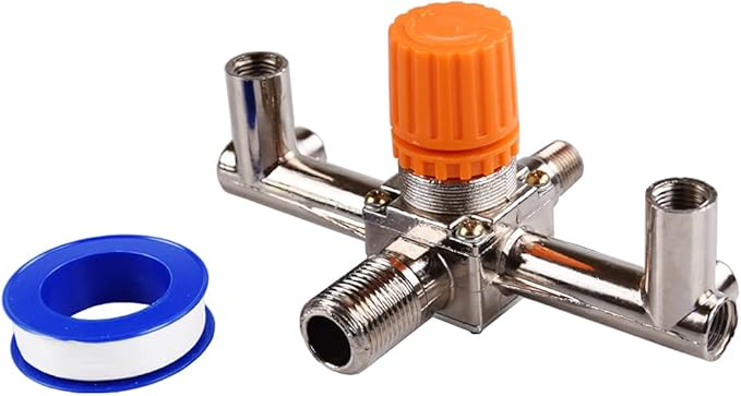 Amazon.com: NPT Compressor Manifold Heavy Duty Double Outlet Manifold ...