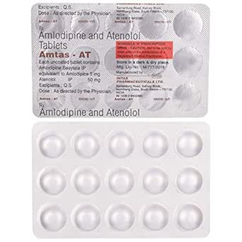 Amtas AT- Strip of 15 Tablets : Amazon.in: Health & Personal Care