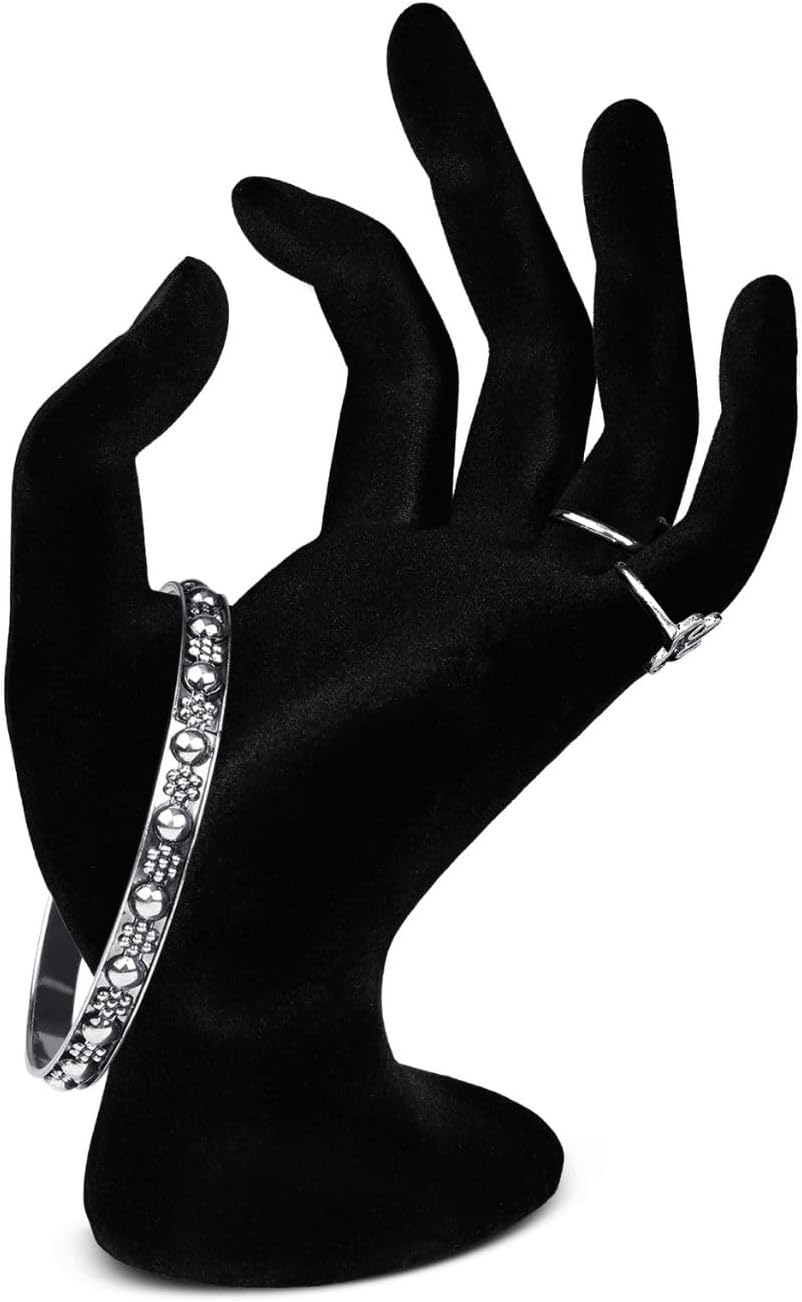 Amazon.com: ChezMax Jewery Display Hand Ring Holder - Jewelry Organizer ...