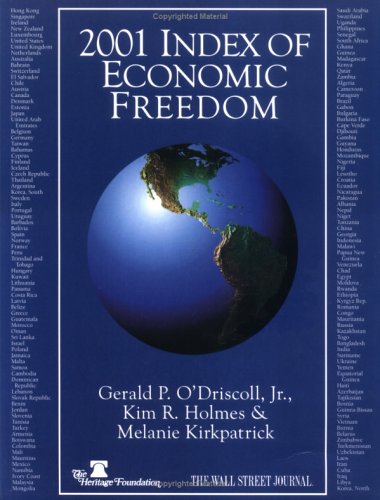 2001 Index of Economic Freedom: O'Driscoll, Gerald, Kirkpatrick ...