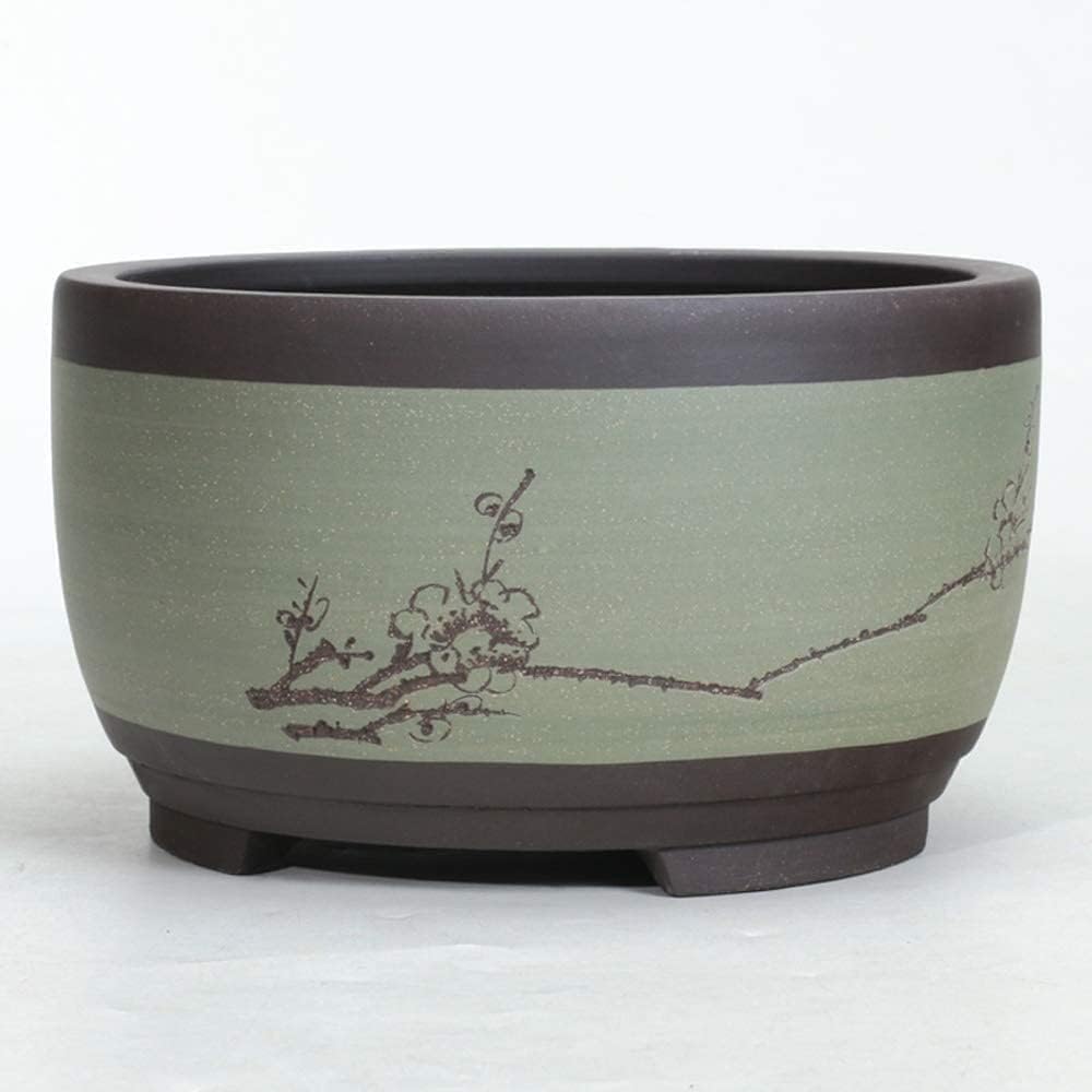 Amazon.com: BIVVI Large Chinese Style Planter Pots - Ceramic Indoor ...