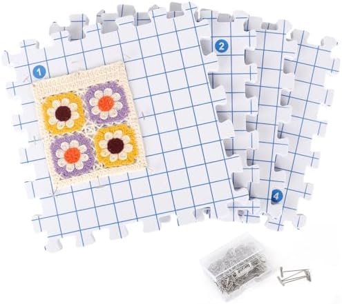 MILWARDS 2519015 Blocking Board with 12 Pins, Wood, 30x30x12cm : Amazon ...