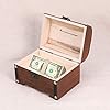Amazon.com: Sewroro Small Wooden Treasure Chest Boxes Retro Treasure ...