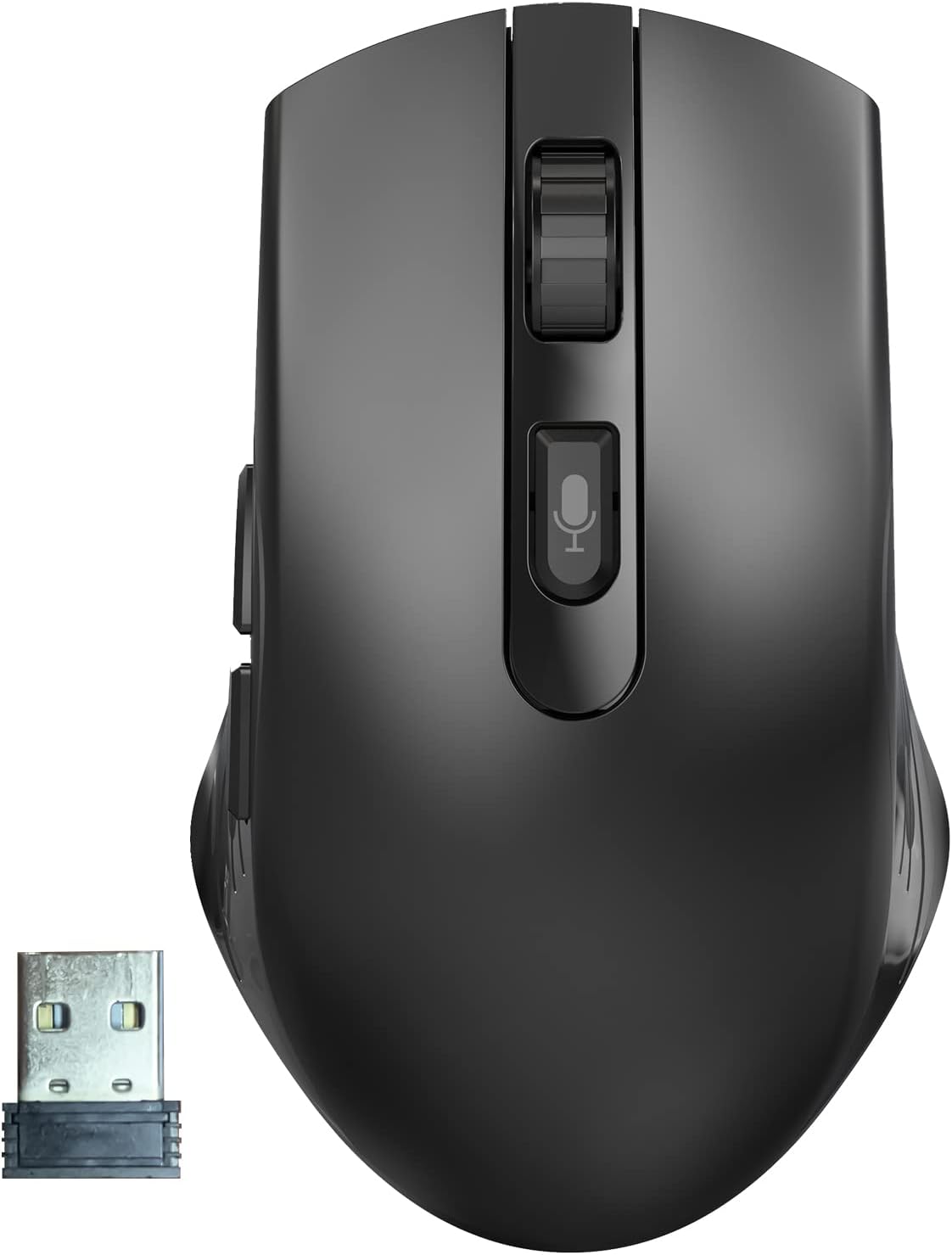 Amazon.com: DOSMONO AI Smart Voice Ergonomic Bluetooth Computer Mouse 2 ...