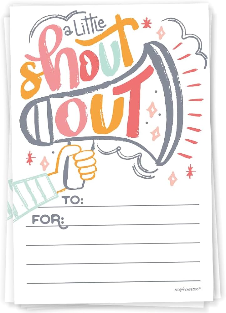 Shout Out Bulletin Board