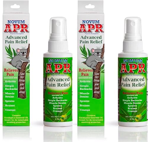 Amazon.com: Novum APR - 2 Pack - Advanced Pain Relief Spray for Muscles ...