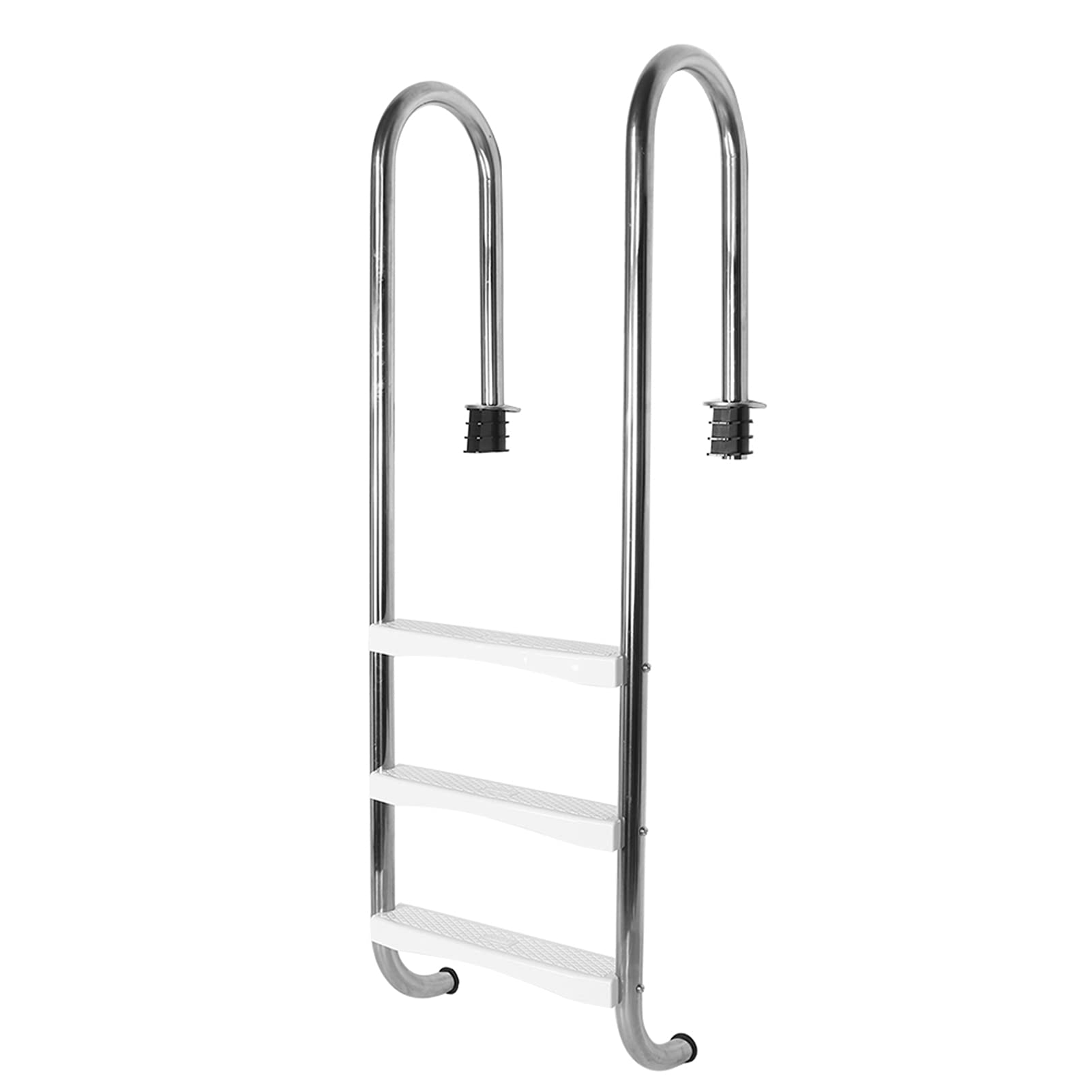 Buy 3 Step Stool 3 Steps Safety Swimming Pool Ladder 3‑Step Ladder ...