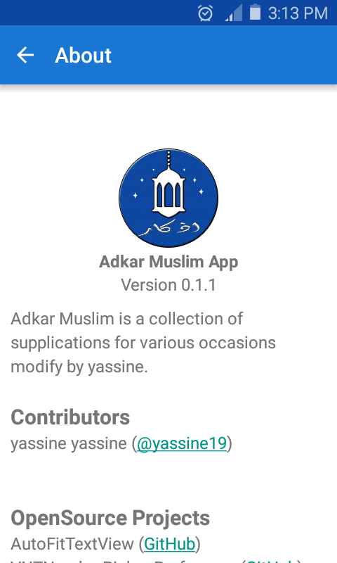 Aplicación Adkar Muslim en Amazon Appstore