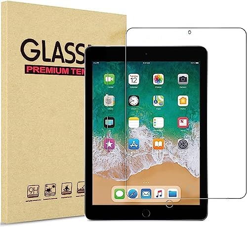 T Tersely [2 PACK] Screen Protector for Apple iPad 9.7-inch (2018/2017 ...