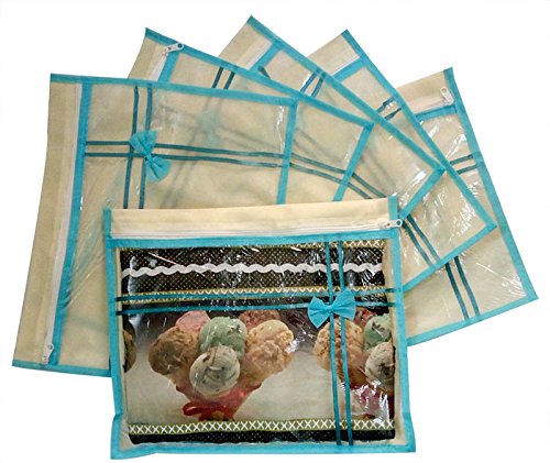 StylEra Single Packing Saree Cover with Heavy Bow/Premium Clothes Cover ...