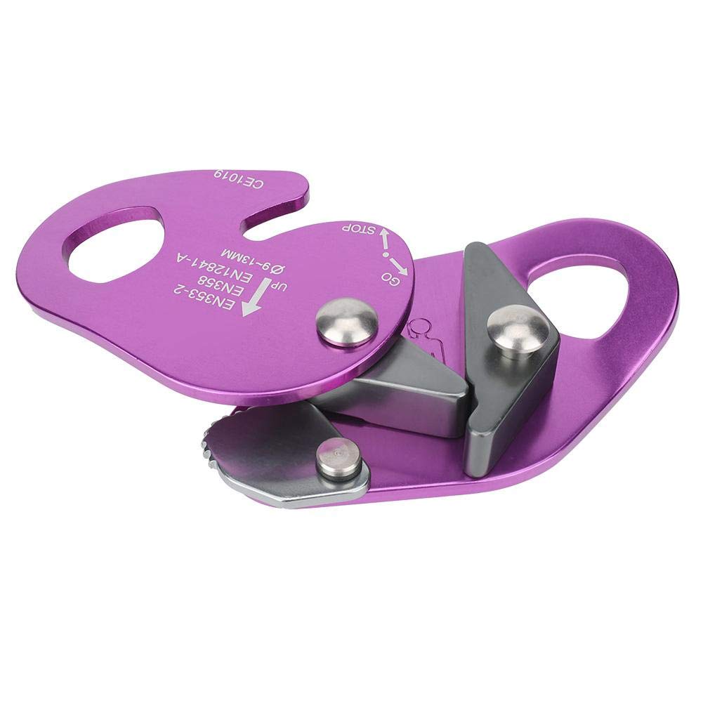 Buy Alomejor 22KN Climbing Stop Descender Self-braking Rappelling Belay ...