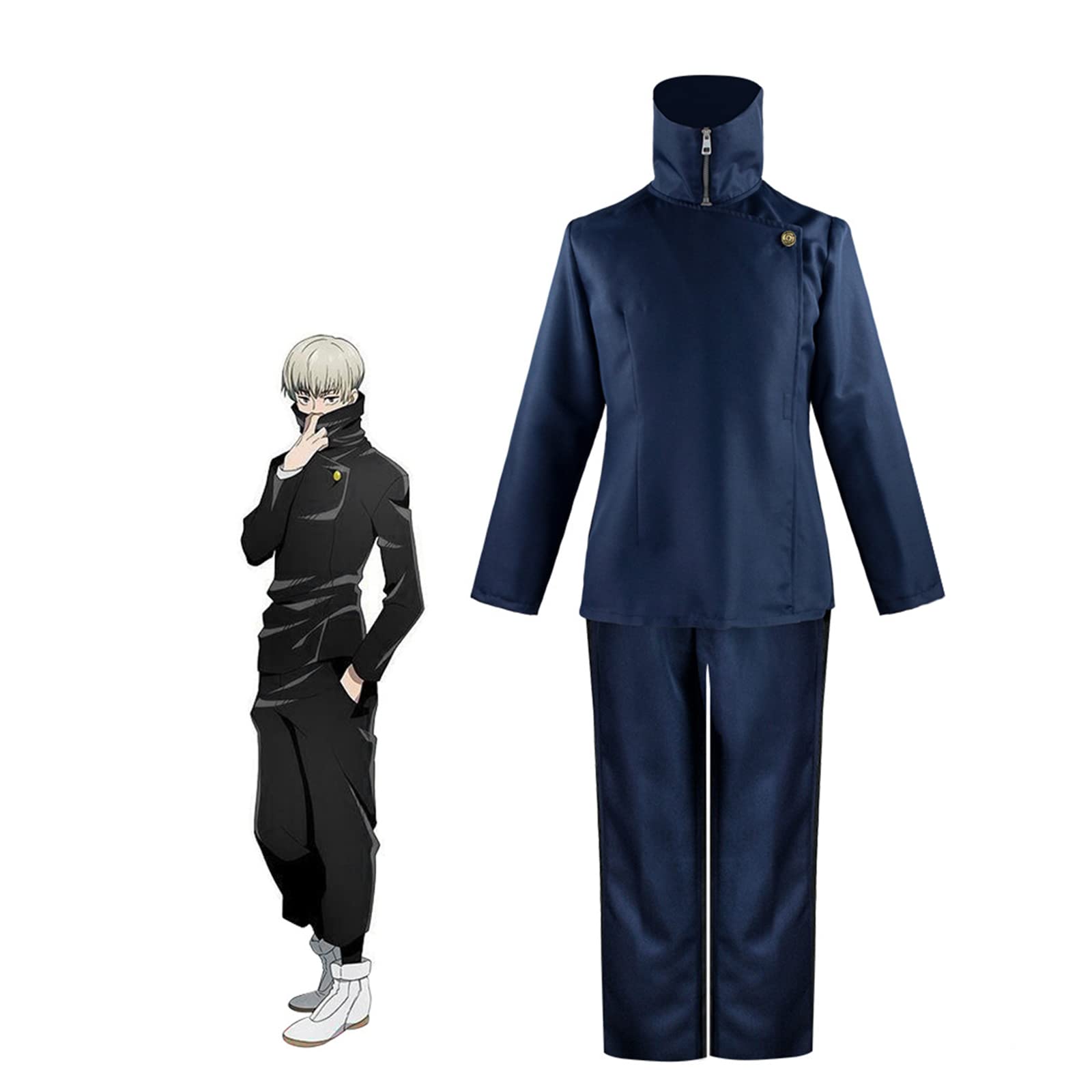 Yzjyb Jujutsu Kaisen Cosplay Costume Inumaki Toge Top Pants Japanese ...