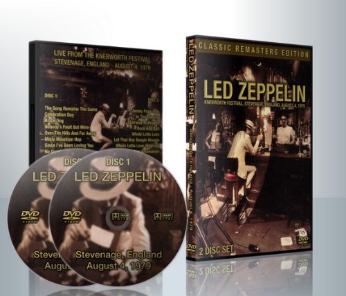 Amazon.com: Led Zep pelin First night at Knebworth 8/4/79 2DVD set ...