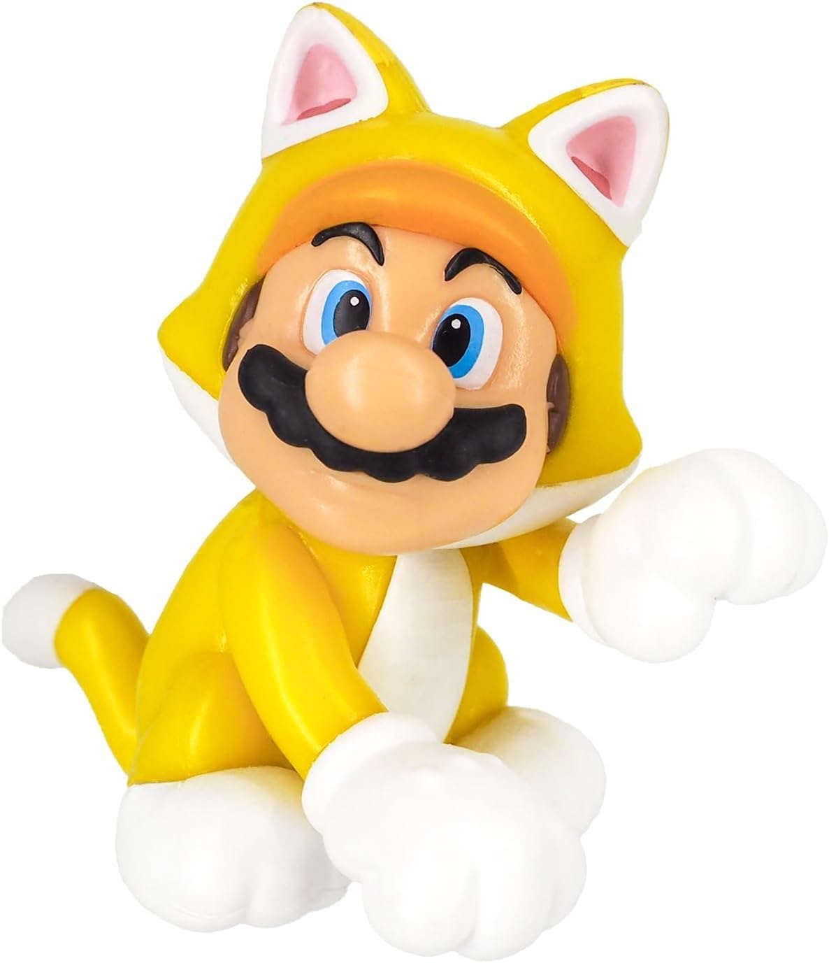 Amazon.com: Sanei Boeki Super Mario Figure Collection Cat Mario 1.57 x ...