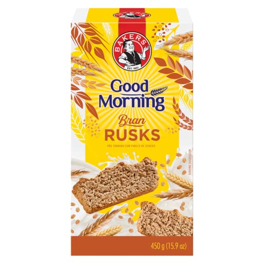 Amazon.com: Bakers Good Morning Rusks 450g (Bran, 1.1 Pounds (Pack of 1 ...