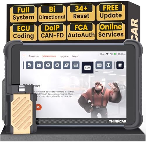 thinkcar Car Diagnostic Tool, TK689BT Bidirectional Diagnostic Tool ...