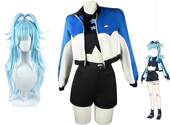 Amazon.co.jp: [小さな店] こぼ・かなえる Kobo Kanaeru III MV コスプレ 衣装 ウィッグ 付き 翼付き ...