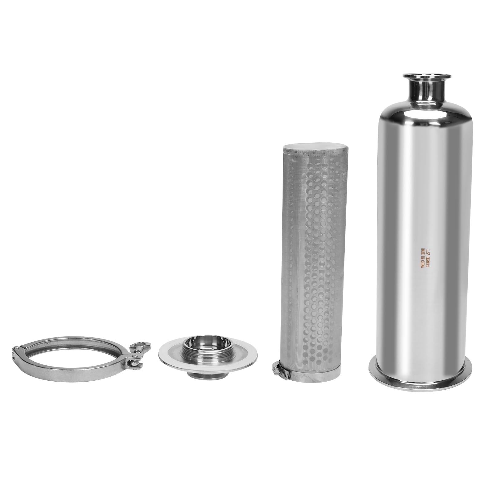 Snapklik.com : DERNORD 1.5 Inch Tri-Clamp Filter - SS304 Sanitary ...