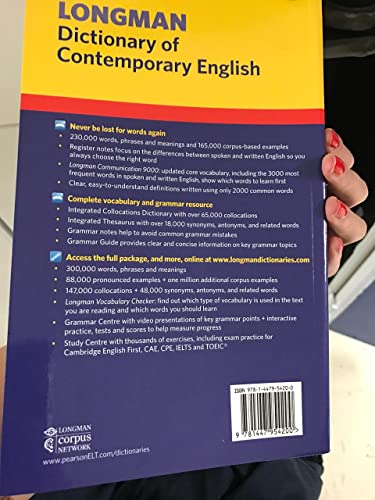 Snapklik.com : Longman Dictionary Of Contemporary English 6 Paper