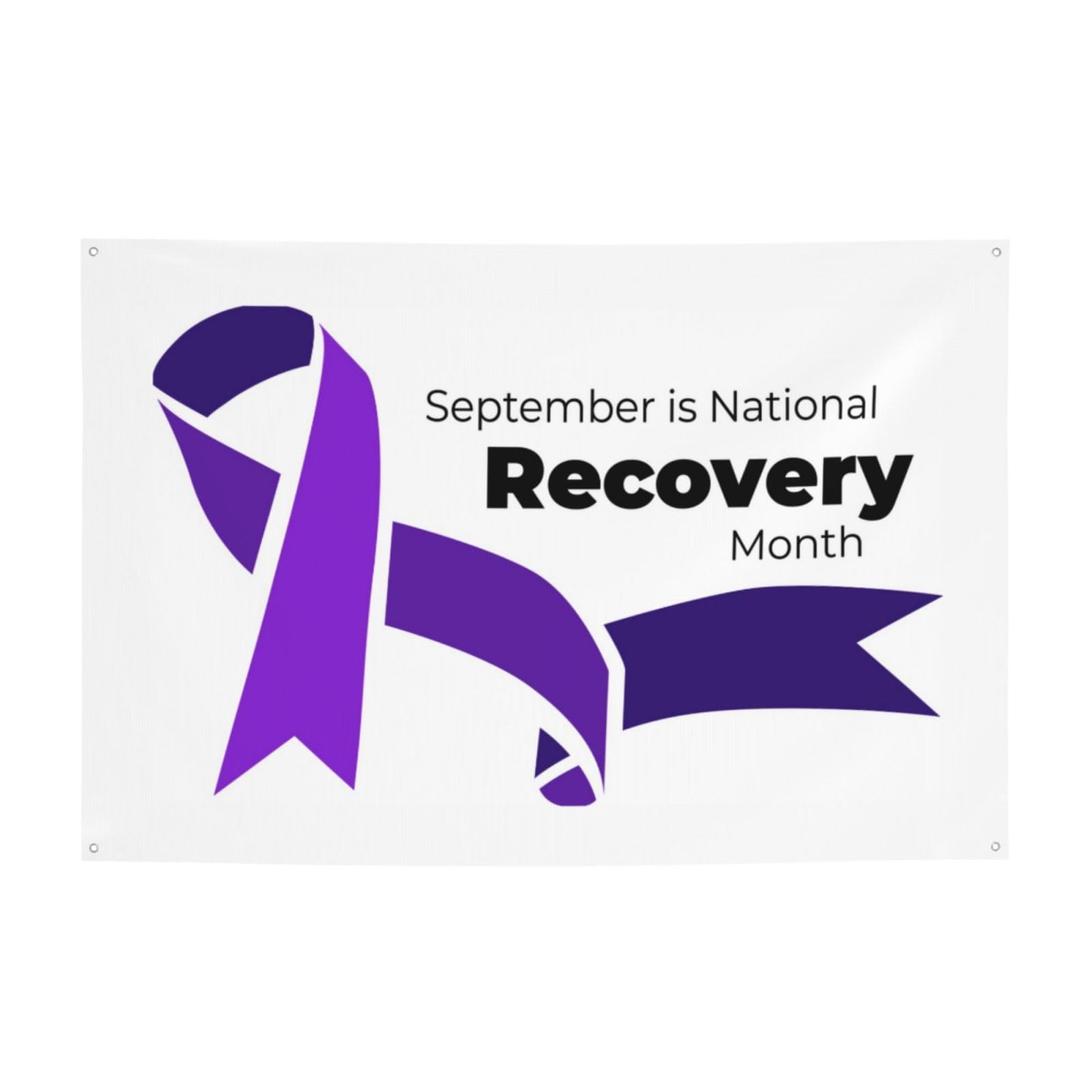 Amazon.com: National Recovery Month Banner Yard Outdoor Party ...