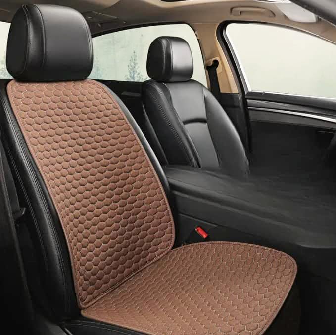 Hukimoyo 2 in 1 Car seat Cover Protector mat for Driver Seat Front ...