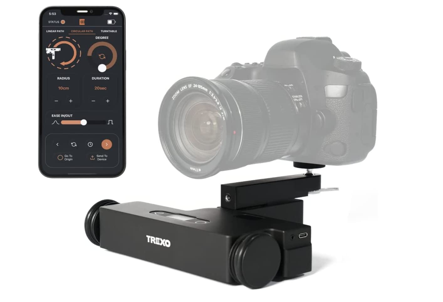 Trexo Wheels Image Processing Table Top Dolly Camera Slider for ...