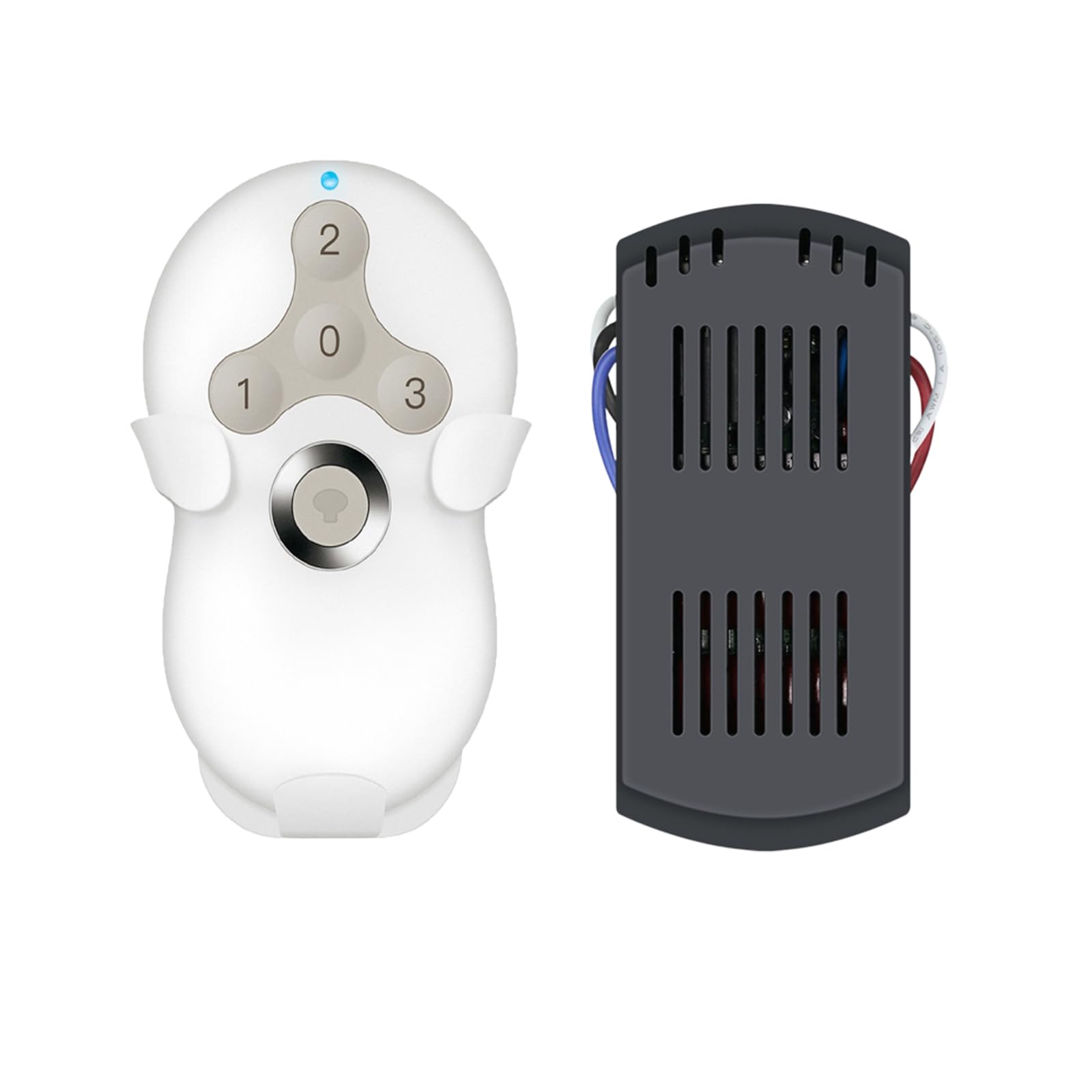 Breeze Bay Universal Ceiling Fan Remote Control and Receiver Kit ...