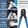 KraijjaRetail Crimping Tool RJ45 | Tool Kit | Wire Stripper And Cutter ...