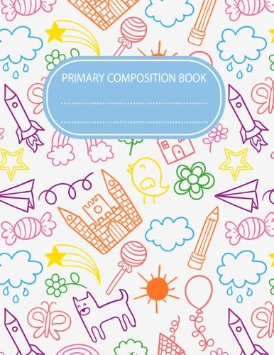 Primary Composition Book: Children 8.5x11 Incheh 120 Pages Kids ...