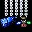 Amazon.com: AUSTUFF LED Coaster, 25 Pcs Light Up Coasters for Drinks, 7 ...