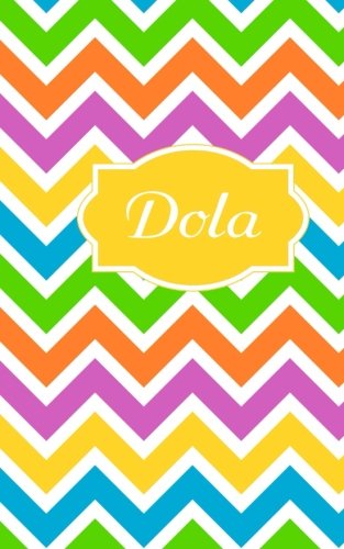 Buy Dola: Personalized Name Journal (Dola Colorful Chevron Personal ...