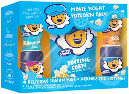Amazon.com : Kernel Season's Movie Night Supplies, Popcorn and ...