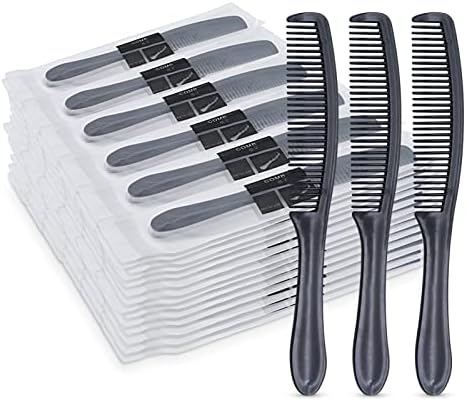 Amazon.com : 100 Pieces Individually Wrapped Disposable Combs in Bulk ...