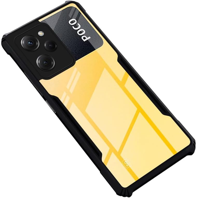 Mr. Case Back Cover Case for Poco X5 Pro 5G | HybridShield Transparent ...