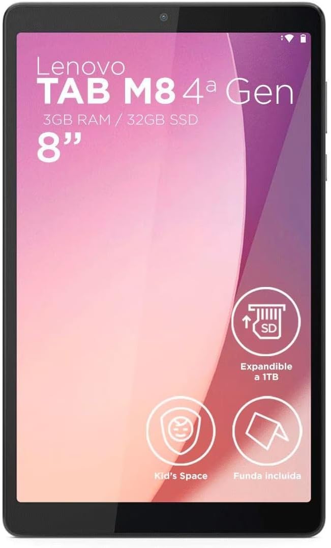Lenovo Tab M9 - Tableta, 4RAM + 64 GB, Android 12 (Funda Incluida ...