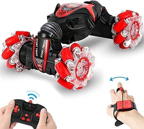LUCHILA Remote Control Gesture Sensor Car Toy RC Road Sensor Stunt Car ...