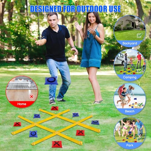 Snapklik.com : Giant Tic Tac Toe Strap Game Outdoor, 4 Ft X 4 Ft ...