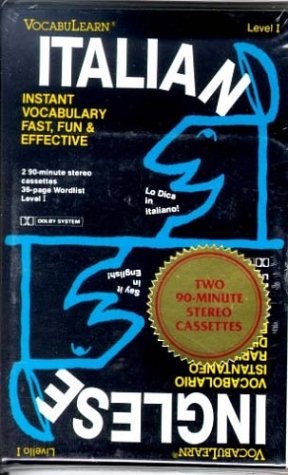Vocabulearn Italian/English Level 1 (2 Cassettes and Wordlist): Penton ...