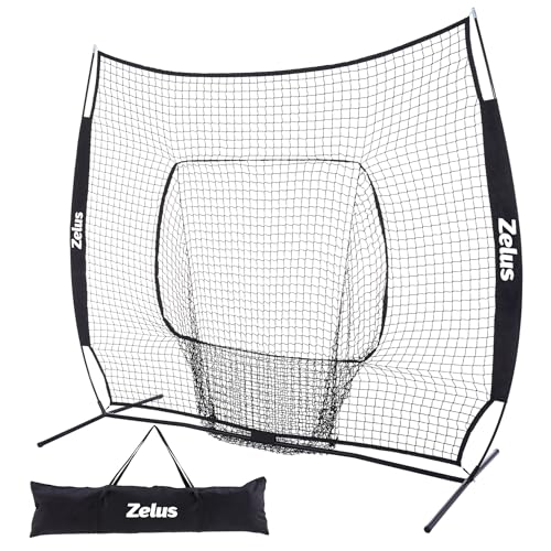Snapklik.com : ZELUS 7x7ft Baseball Net For Hitting And Pitching ...